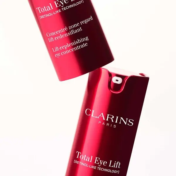 Clarins Total Eye Lift Refillable Eye Cream For Firming Wrinkles Dark Circles + Puffiness