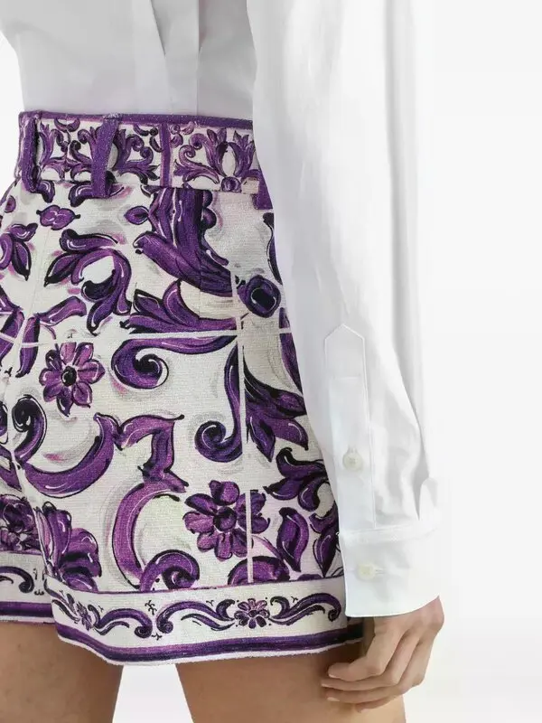 Dolce & Gabbana Graphic-print Shorts