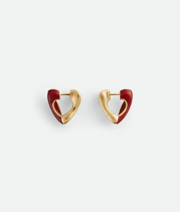 Bottega Veneta Cards Earrings - Syrup