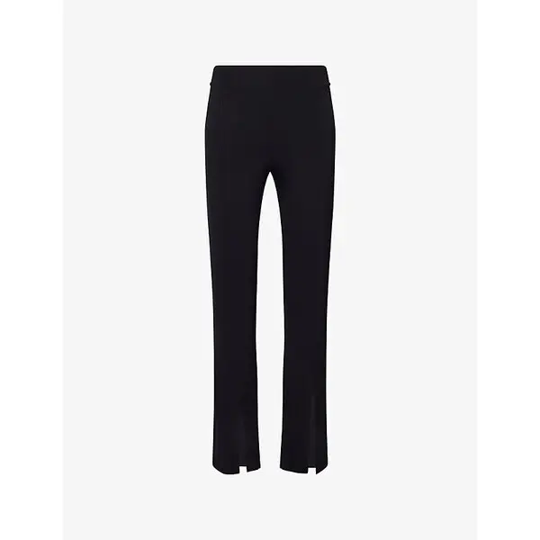 Commando Neoprene Split-front Jersey Trousers