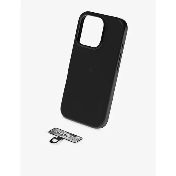 TOPOLOGIE Solid Iphone 16 Pro Max Silicone Phone Case - Black