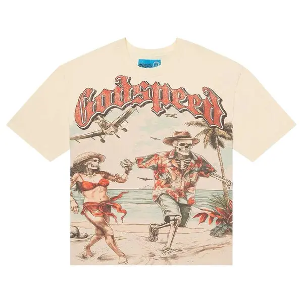 GODSPEED Chasing Aloha Tee - Cream