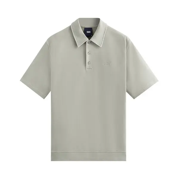 Kith Interlock Graham Polo - Grey