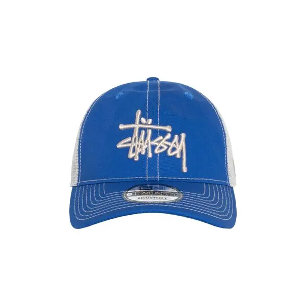 StÜssy New Era 9twenty Basic Trucker Cap - Blue