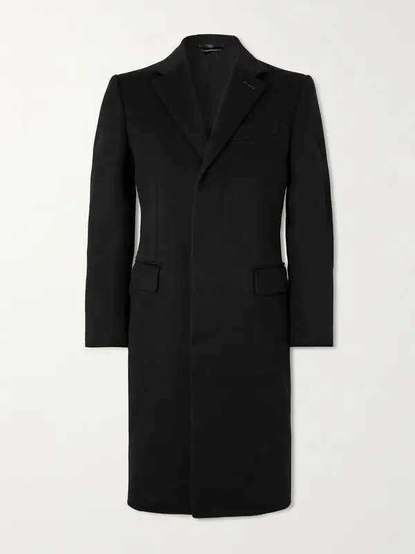 TOM FORD Wool And Cashmere-blend Overcoat