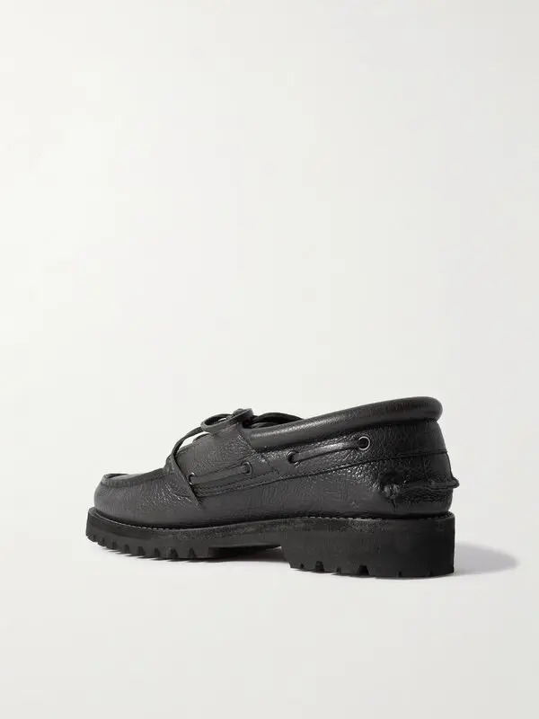 Officine Creative Heritage Flexi 001 Full-grain Deerskin Boat Shoes