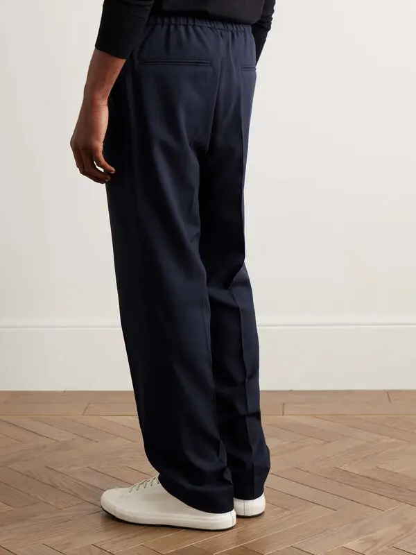 Paul Smith Slim-fit Straight-leg Wool Trousers