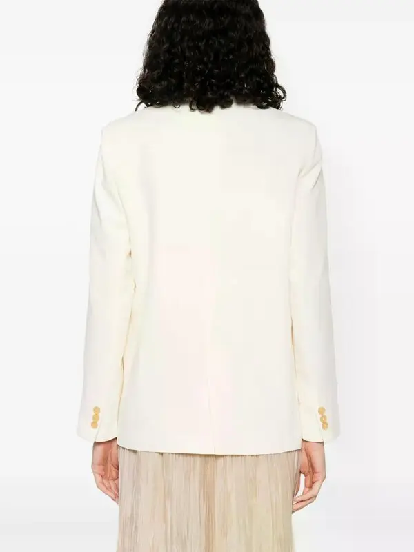 FORTE_FORTE Single-breasted Blazer - Neutrals