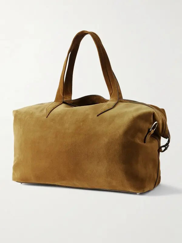 METIER Nomad Suede Duffle Bag - Brown