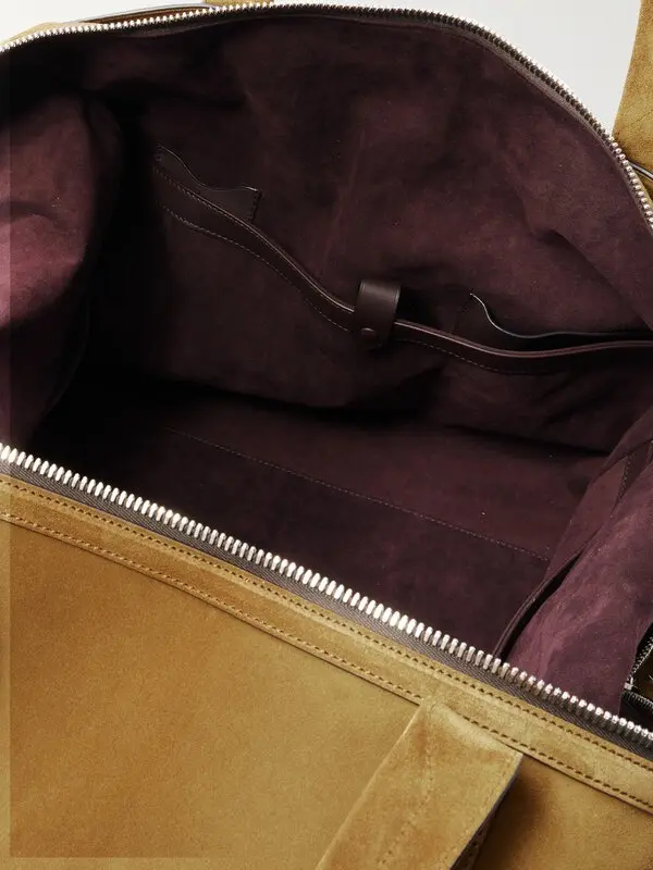 METIER Nomad Suede Duffle Bag - Brown