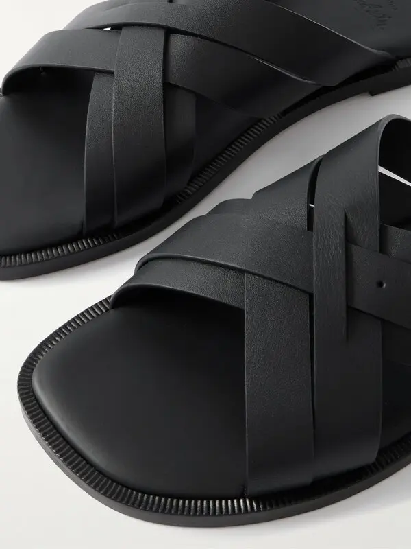 CHRISTIAN LOUBOUTIN Emircross Leather Sandals