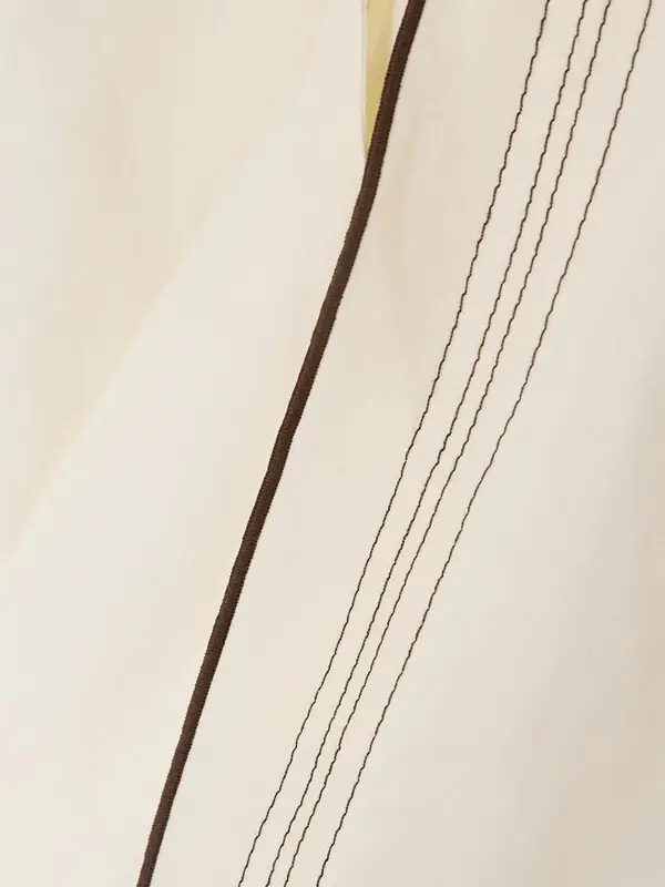 Tory Burch Piped Woven Shorts