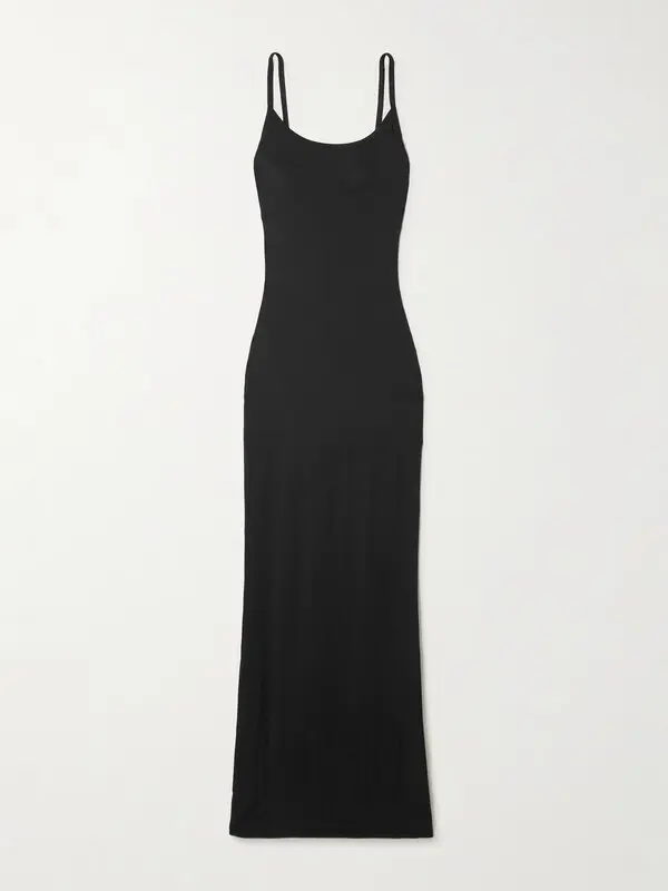 Eterne Josie Stretch-modal Jersey Maxi Dress