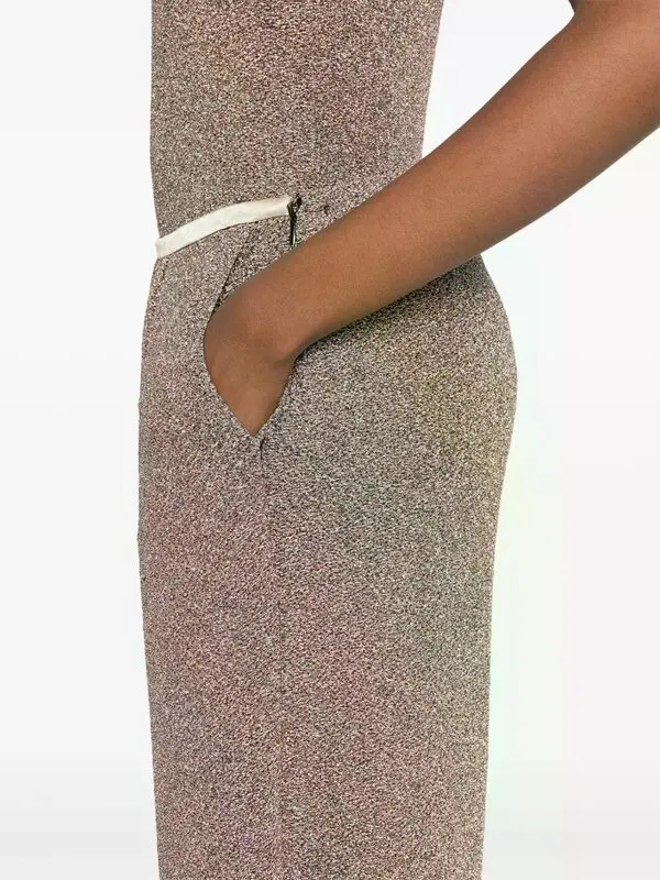 FORTE_FORTE Metallic Treading Trousers