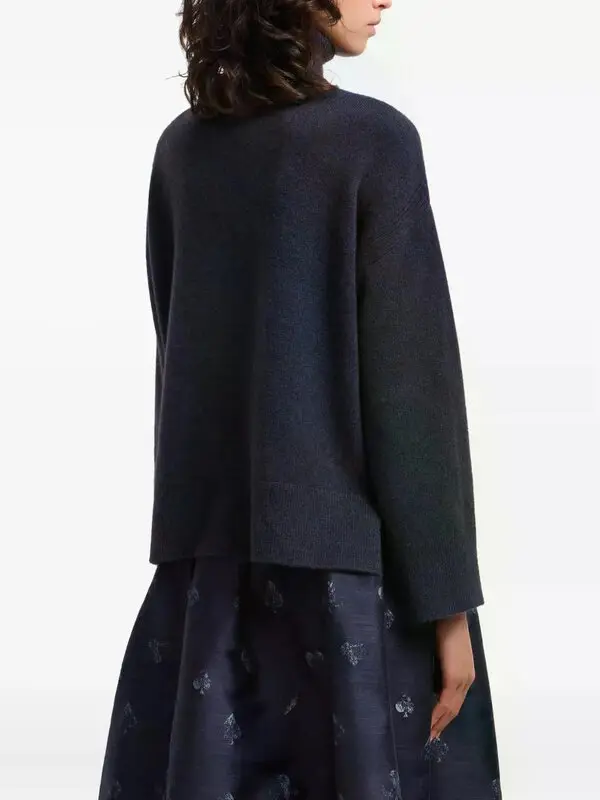 Emporio Armani Ribbed Roll-neck Sweater