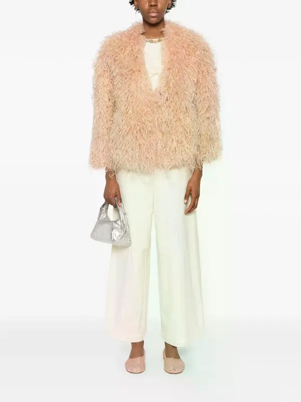 FORTE_FORTE V-neck Coat