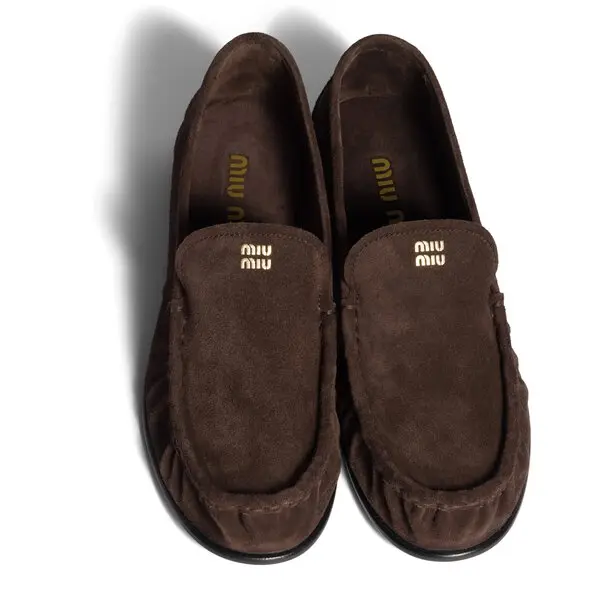 Miu Miu Suede Loafers
