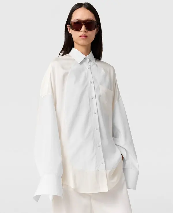 Stella McCartney Satin Paneled Shirt