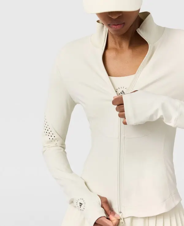 Stella McCartney Truepurpose Long-sleeve Training Midlayer - Beige