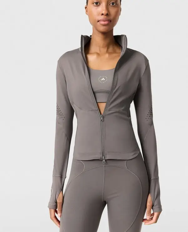 Stella McCartney Long Sleeve Training Midlayer - Brown