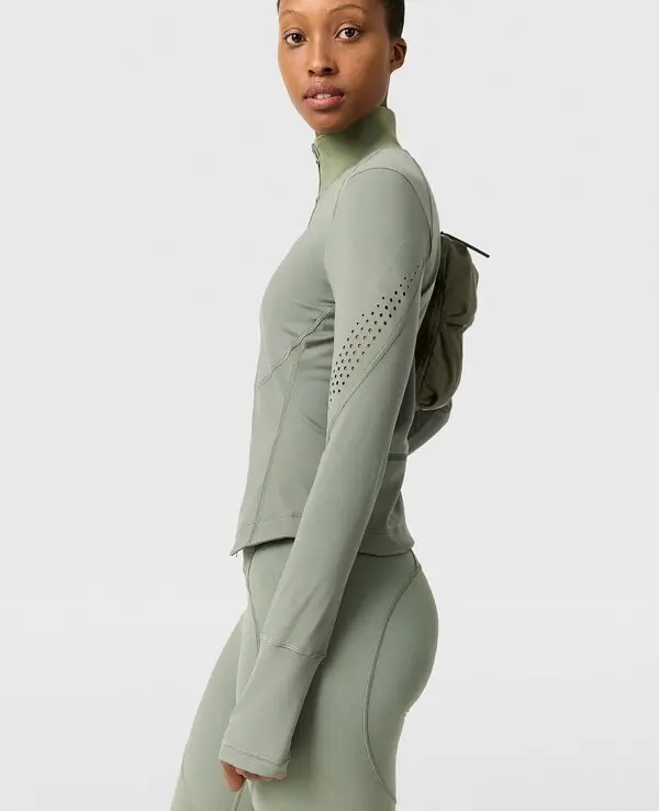 Stella McCartney Long Sleeve Training Midlayer - Green