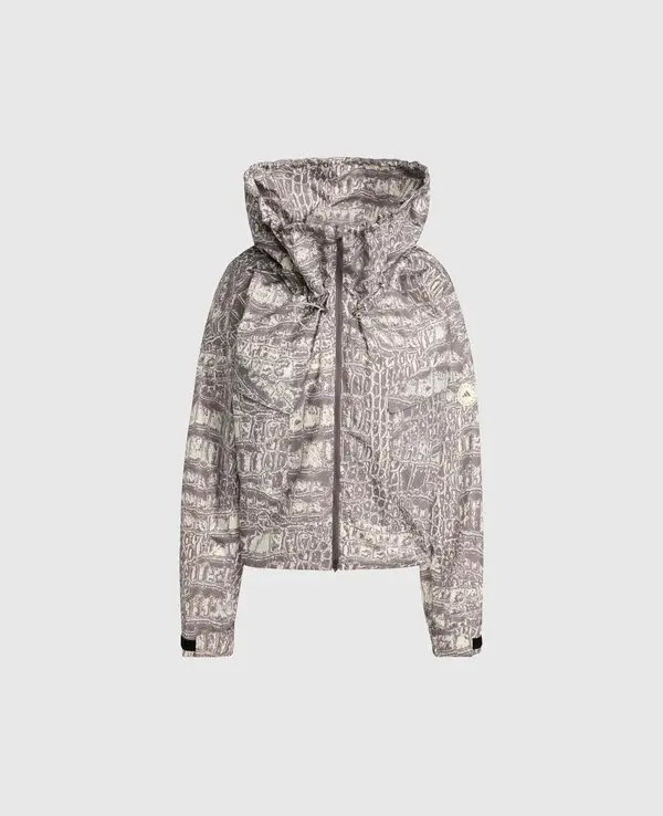 Stella McCartney High-neck Printed Hooded Jacket