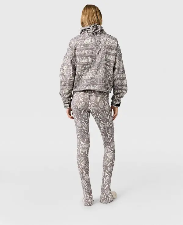 Stella McCartney High-neck Printed Hooded Jacket