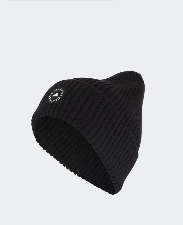 Stella McCartney Logo Beanie - Black