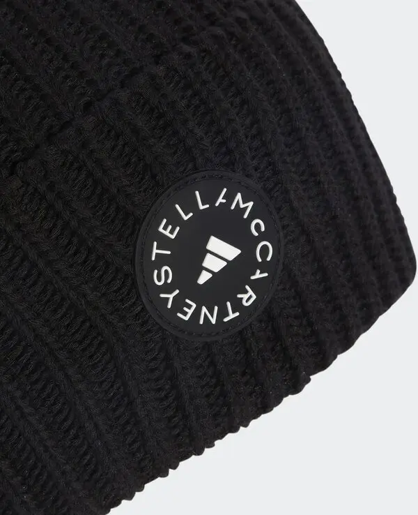 Stella McCartney Logo Beanie - Black