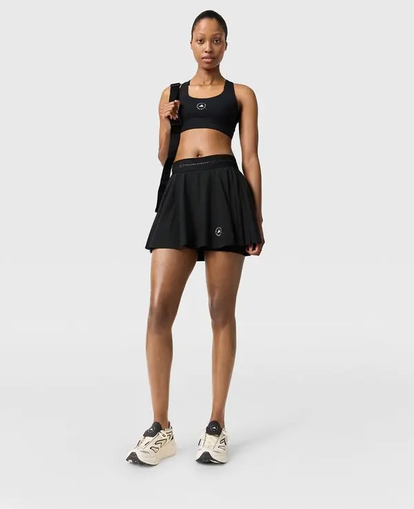 Stella McCartney Truepurpose Training Pleated Skort - Black