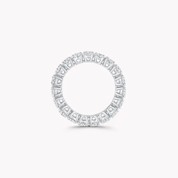 Graff Shared Claw Oval Diamond Wedding Band