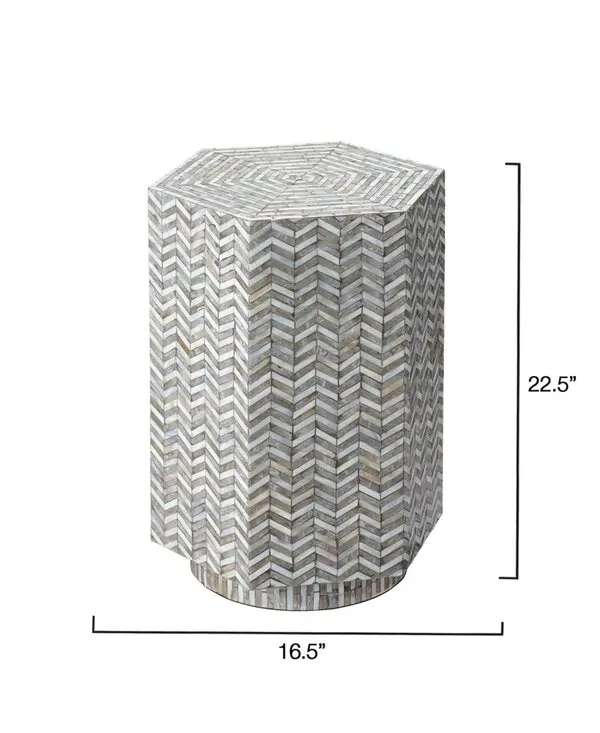 JAMIE YOUNG CO. Brando Hexagon Side Table