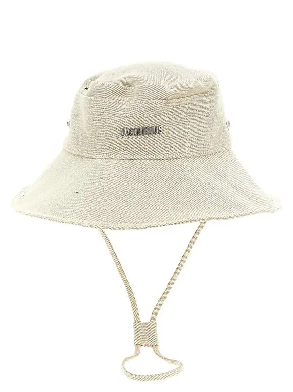 Jacquemus Le Bob De-nîmes Bucket Hat - Beige
