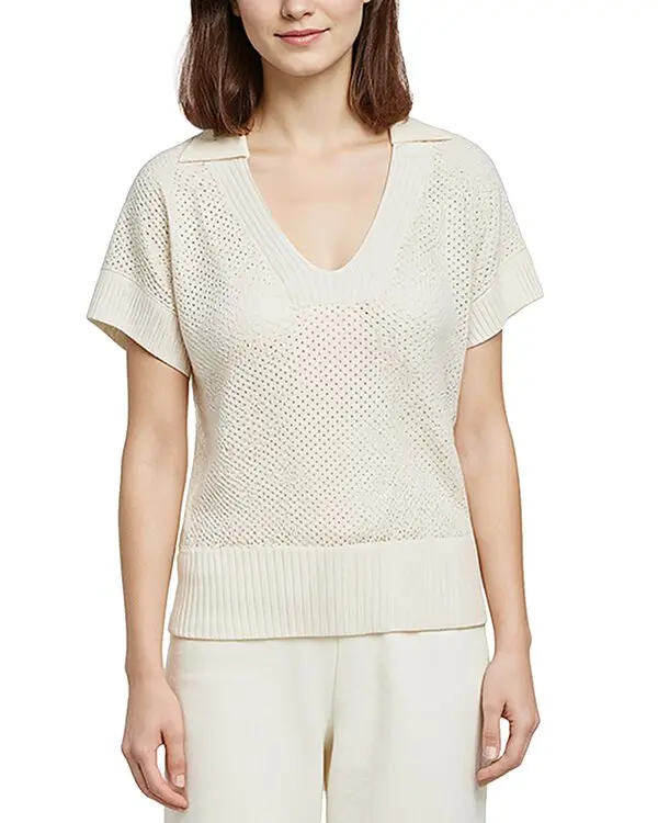 Three Dots Lili Top - Sugar Swizzle
