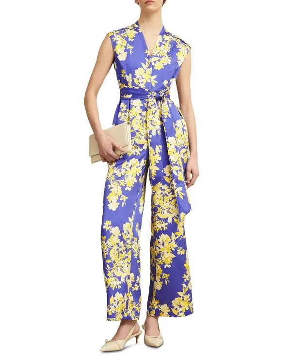 HOBBS LONDON Macey Belted Jumpsuit