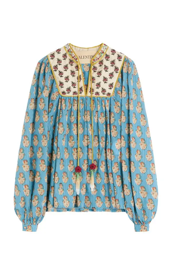 Valentino Garavani Embroidered Blouse