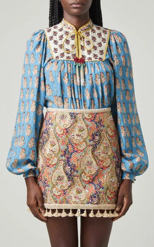 Valentino Garavani Embroidered Blouse