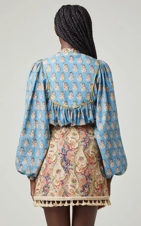 Valentino Garavani Embroidered Blouse