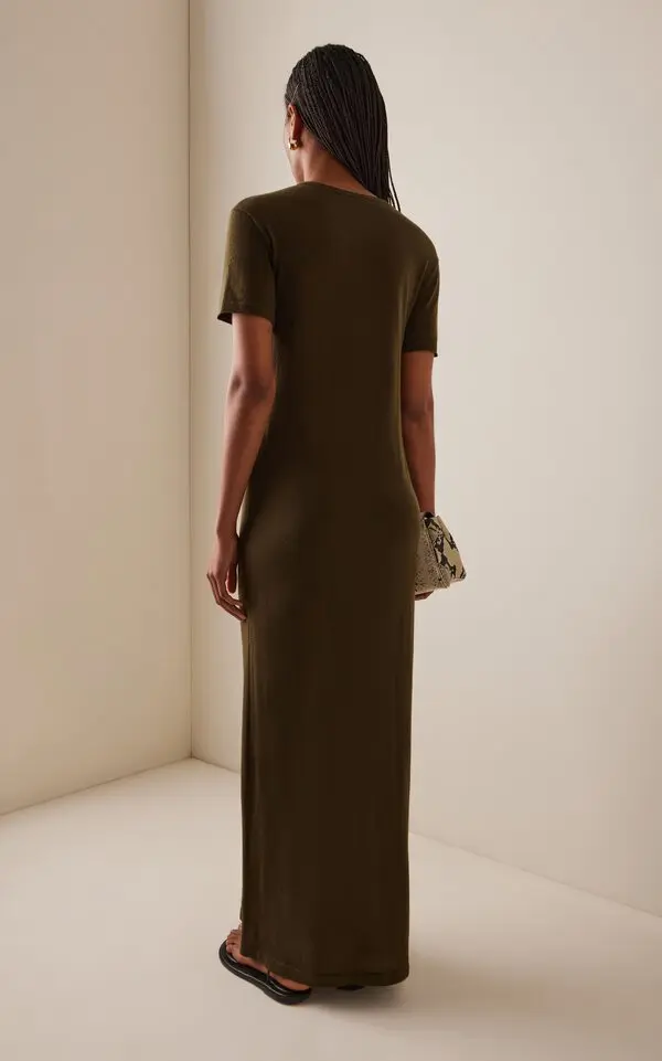 cashmere t shirt dress Super Fine Cashmere T-Shirt Dress