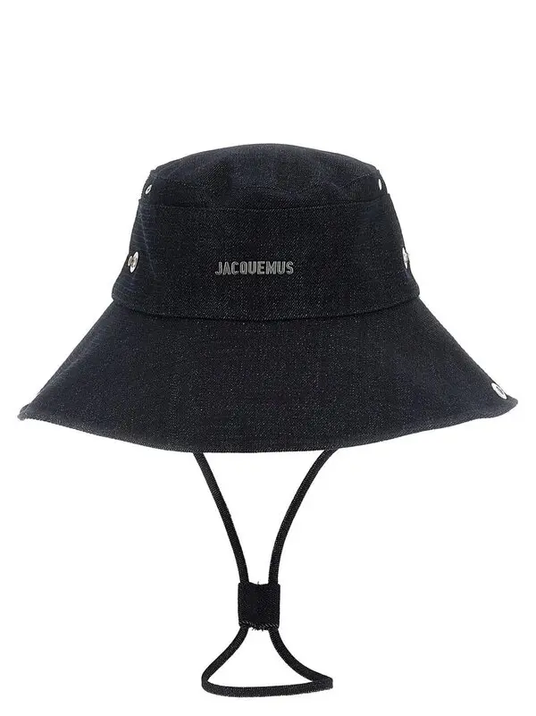 Jacquemus Le Bob De-nîmes Bucket Hat - Blue