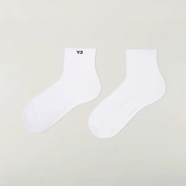 Adidas Y-3 Classic Low Socks - White