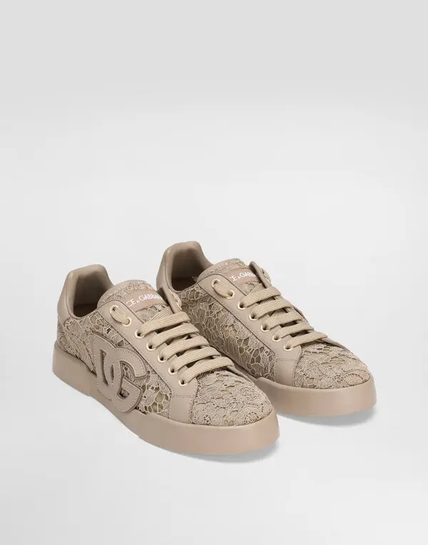 Dolce & Gabbana Portofino Light Strobel Sneakers - Multicolor