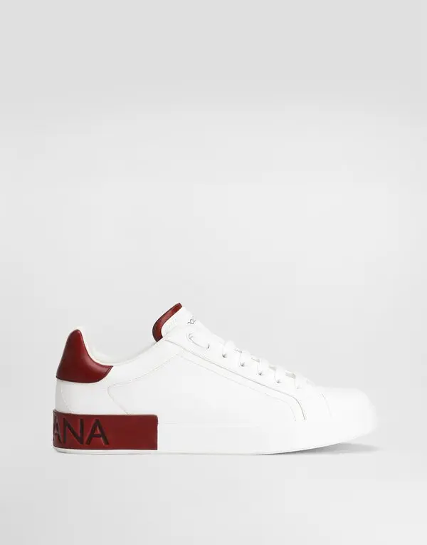 Dolce & Gabbana Portofino Calfskin Sneakers - Multicolor