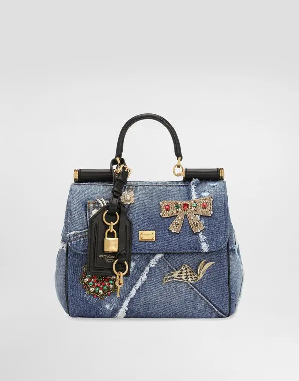 Dolce & Gabbana My Sicily Denim Handbag