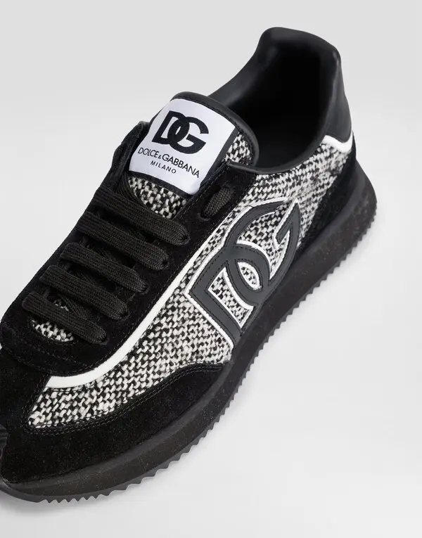 Dolce & Gabbana Dg Cushion Calfskin Sneakers - Multicolor