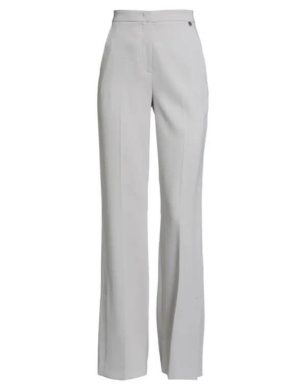 Liu Jo Straight-leg Twill Pants - Grey