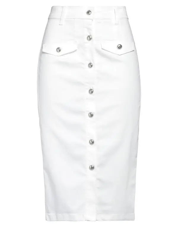 Liu Jo Midi Pencil Skirt - White