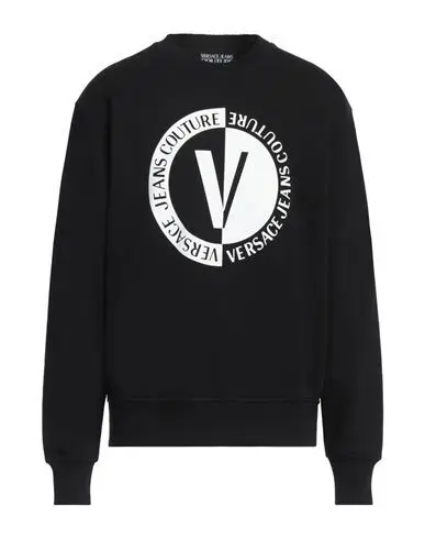 Versace Sweatshirt In Cotton And Elastane - Black