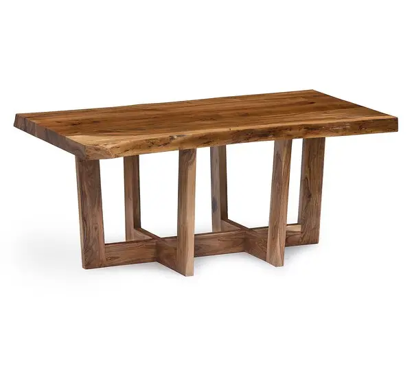 ALATERRE FURNITURE Berkshire Live Edge 42' Coff Ee Table - One-color