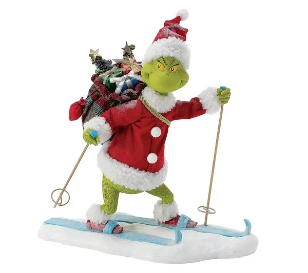 POSSIBLE DREAMS Grinchy Delivery Figurine 11in
